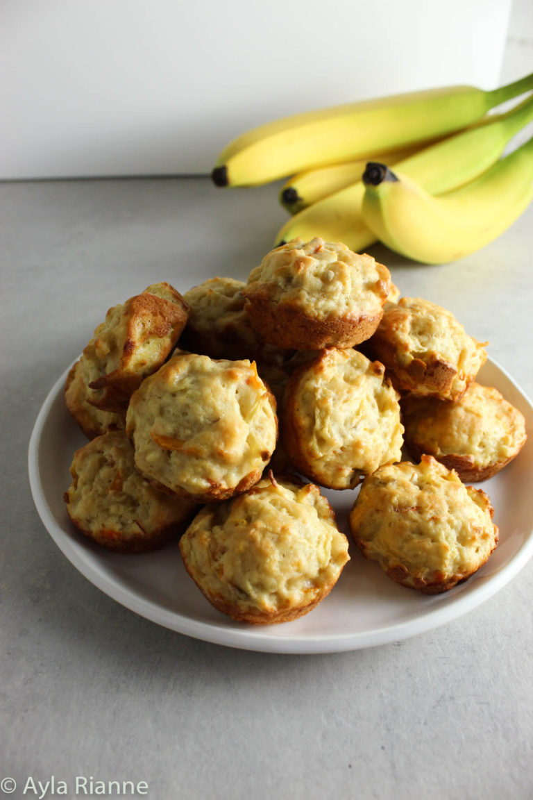 ABC Muffins (Apple Banana Carrot) - Life With Ayla Rianne