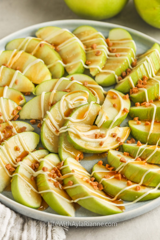 Caramel Apple Nachos