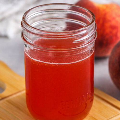 Peach Simple Syrup