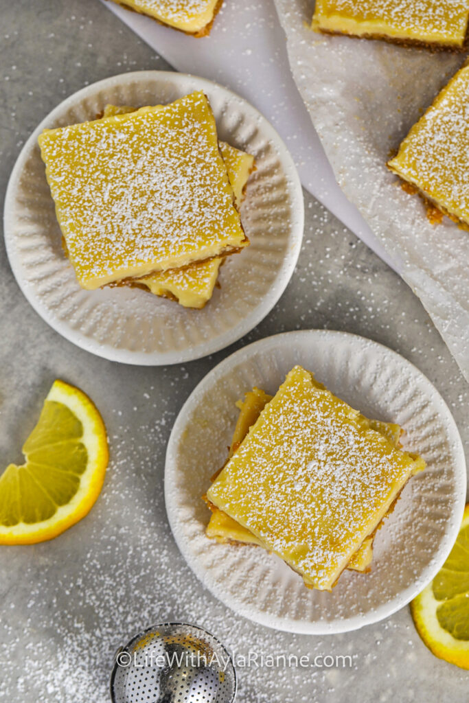 Easy Lemon Bars with Graham Cracker Crust